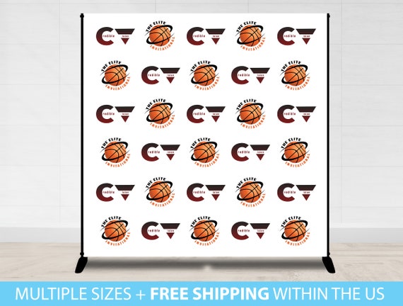 Sport Backdrop Banner Sport Event Step and Repeat Backdrop | Etsy