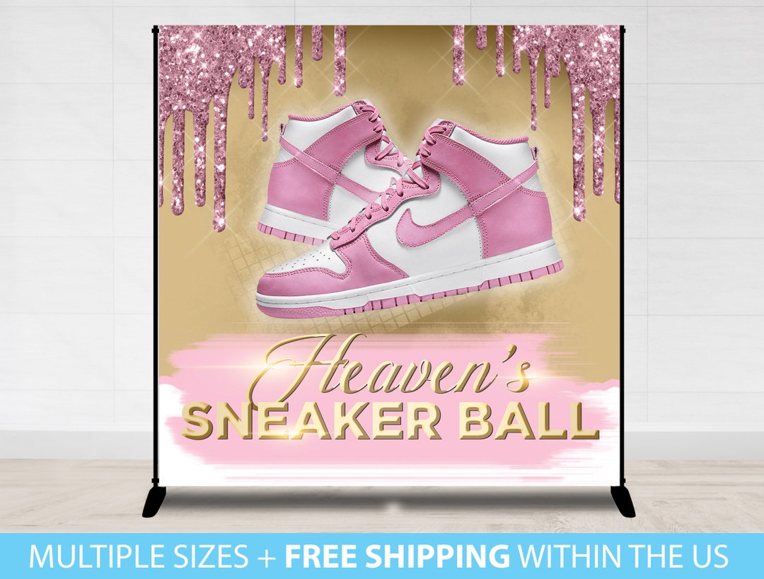 Sneaker Ball Backdrop, Sneakerball Banner, Sneaker Ball Gala Birthday ...