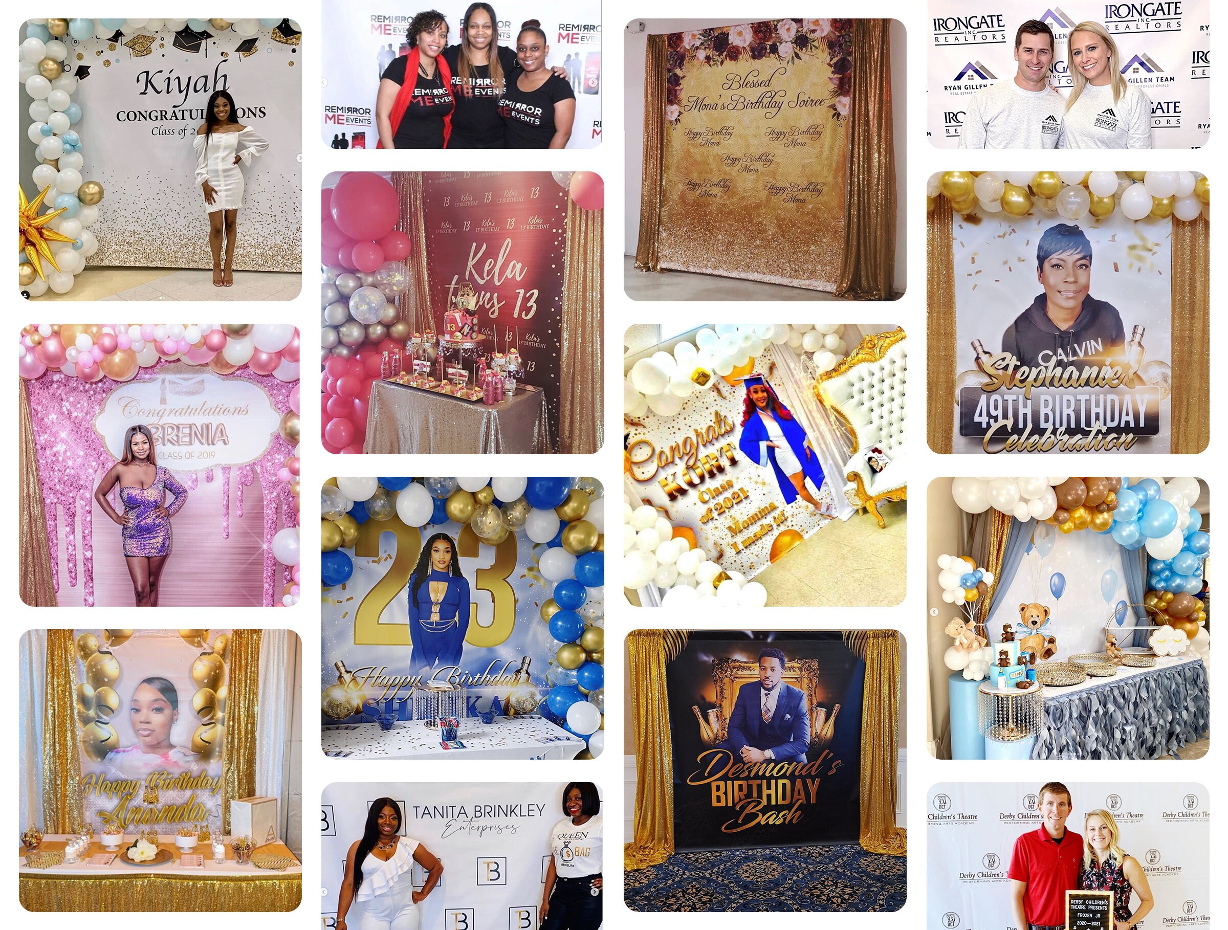 Memorial Backdrop Banner in Loving Memory Banner Backdrop - Etsy