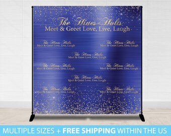 Royal Blue Backdrop - Etsy
