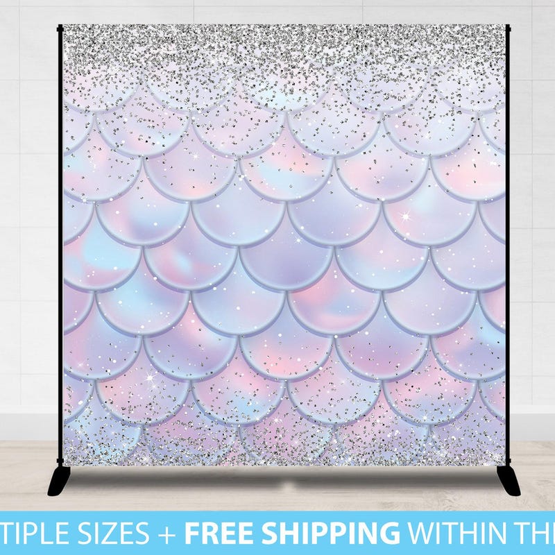 Mermaid Backdrop - Etsy