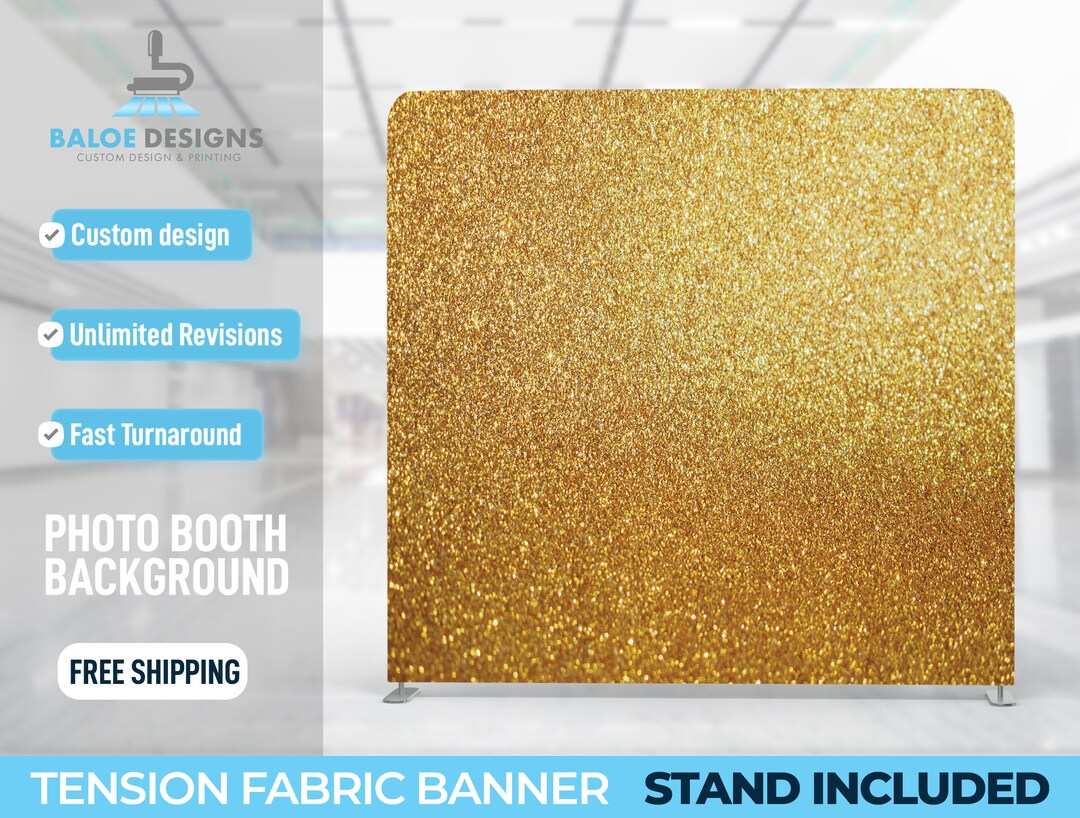 Tension Fabric Backdrop With Stand, Photo Booth Backdrop, 360 Photo ...