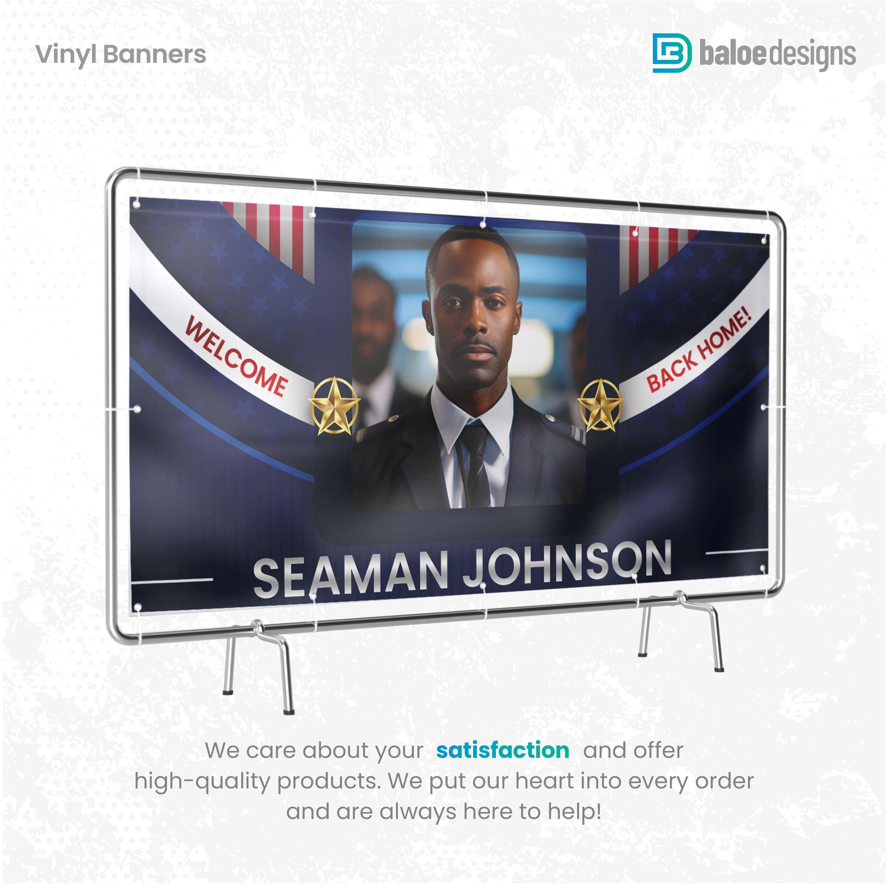 Welcome Home Military Banner, Custom Military Banner, Deployment ...