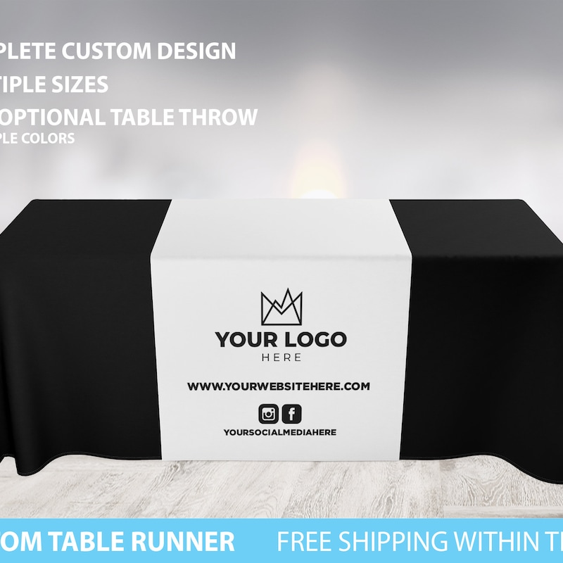 Custom Table Runner - Etsy