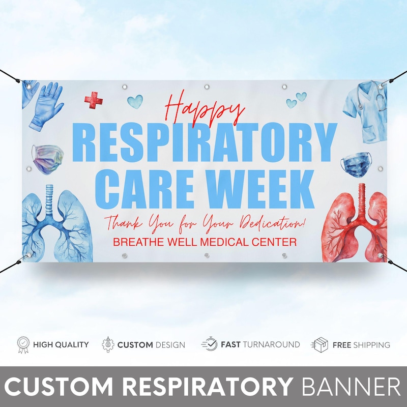 Respiratory Week Posters - Etsy