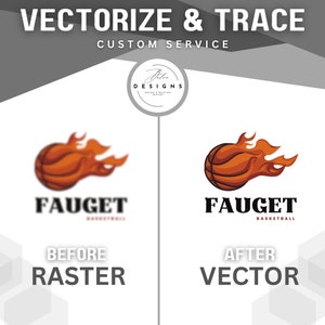 Logo Vectorization Service, Vectorize Logo, Trace Custom Logo - Etsy