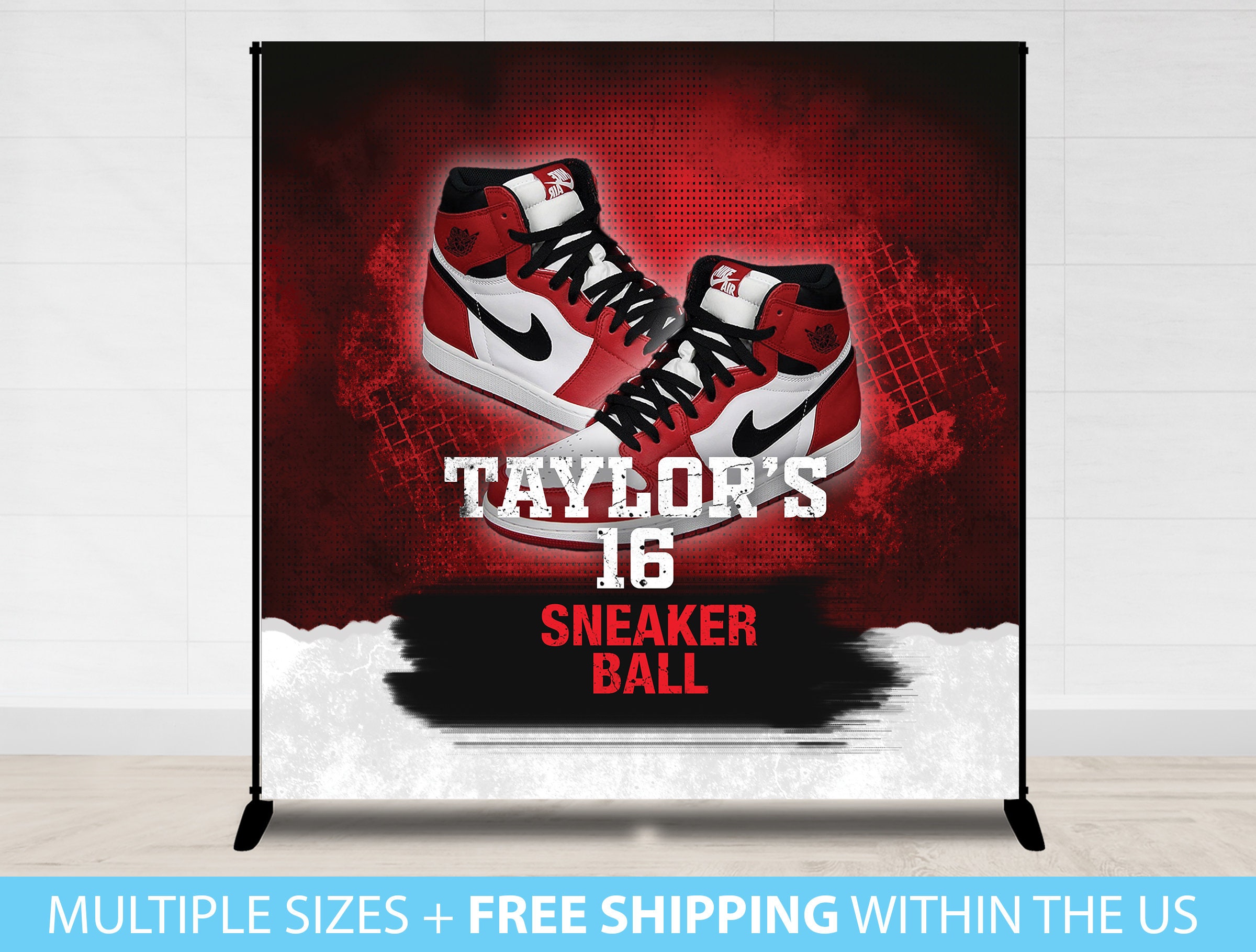 Air Jordan photo booth frame / custom photo booth frame Air Jordan ...