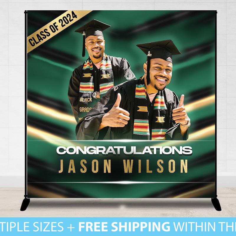 Graduation Backdrop - Etsy