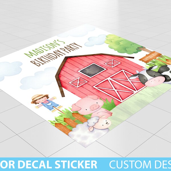 Farm Birthday Banner - Etsy