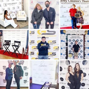 Memorial Backdrop, Long Live Banner Heavenly Birthday Backdrop Banner ...