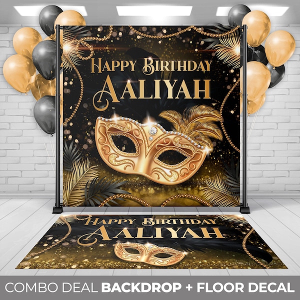 Masquerade Backdrop - Etsy