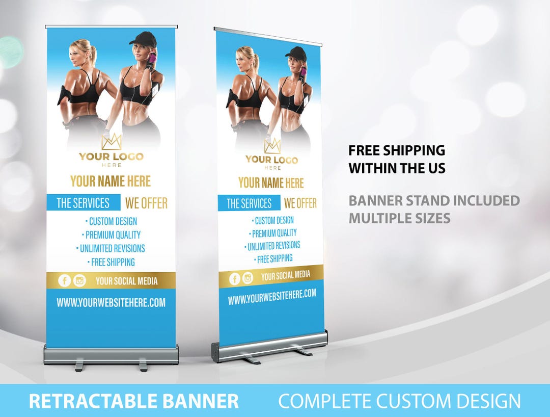 Retractable Banner, Custom Roll up Banner Stand, Pop up Banner Pop up ...
