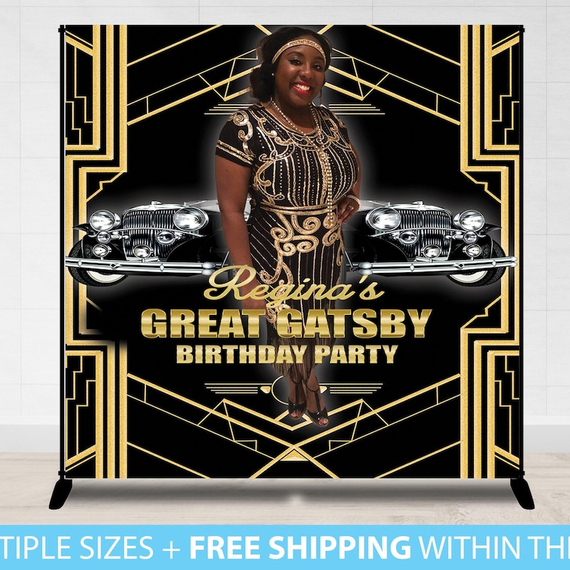 Great Gatsby Backdrop - Etsy