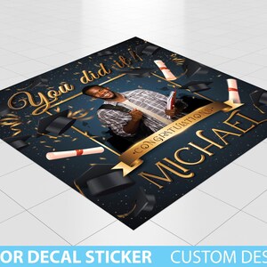 Custom Floor Decal Sticker, Removable Sticker, Vinyl Floor Banner ...