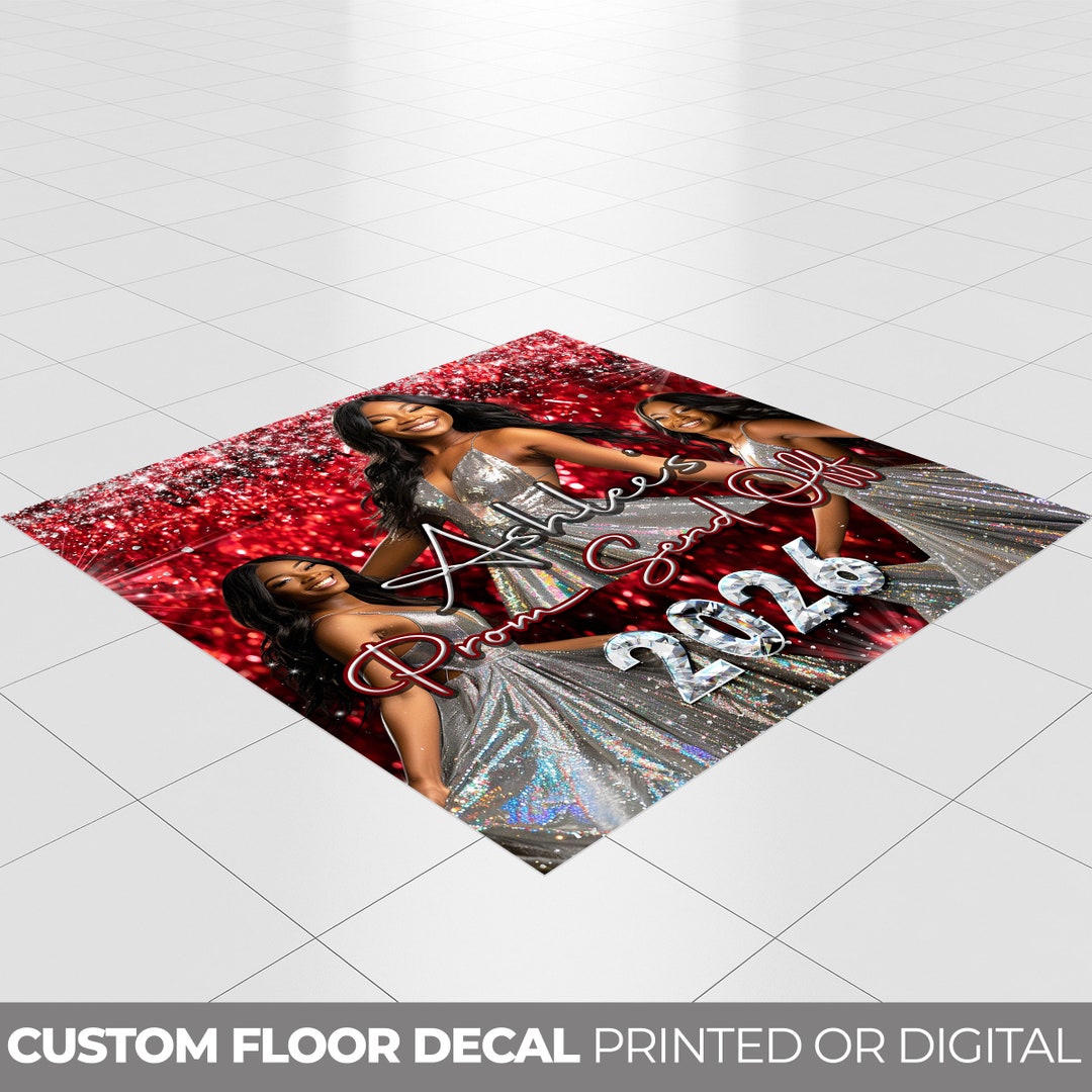 Prom Floor Decal, Magazine Class of 2024 Sign, Prom Banner Decal ...