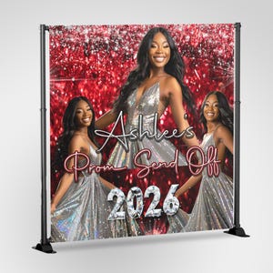 Backdrop + Floor Decal, Prom Send Off, Prom Night Party Decor ...