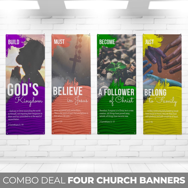 Christian Banner - Etsy