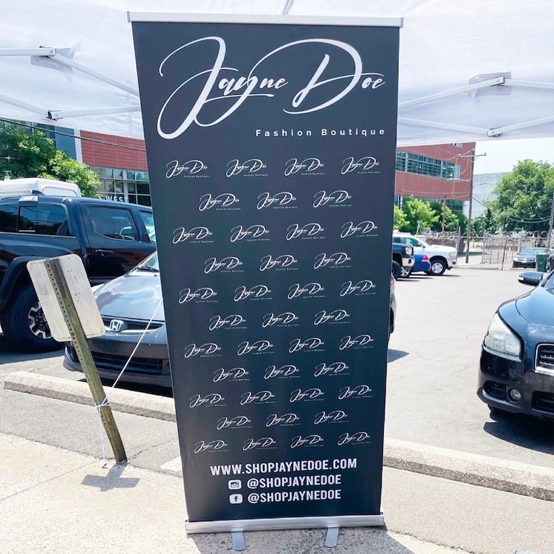 Custom Retractable Banner, Business Event Banner, Promotional Marketing ...