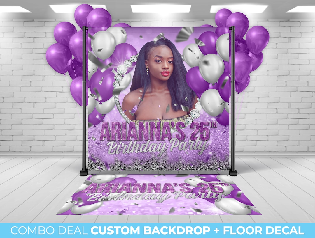 Backdrop Floor Decal Custom Backdrop And Matching Floor Decal