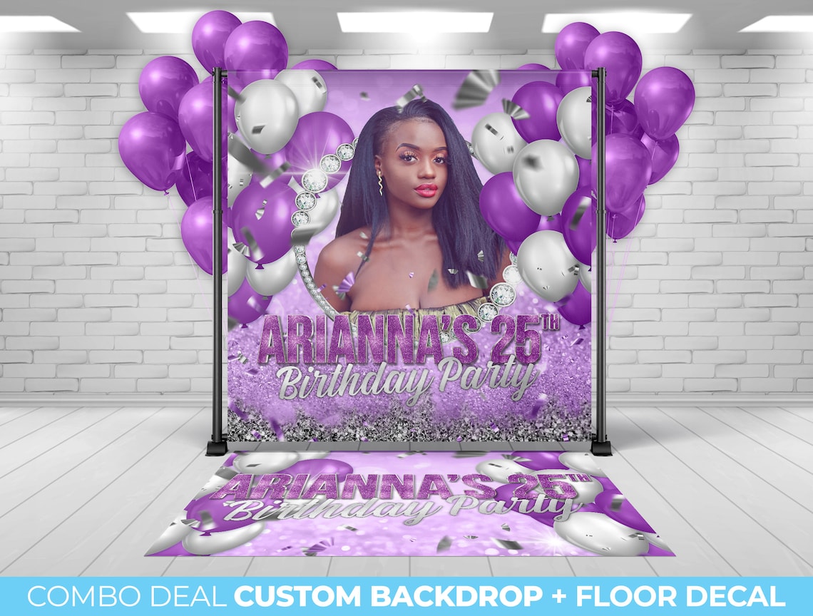 Backdrop Floor Decal Custom Backdrop And Matching Floor Etsy