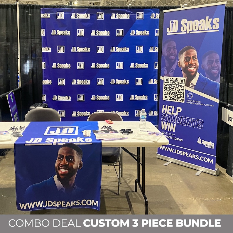 Marketing Bundle, Combo Deal Bundle, Custom Design, Retractable Banner ...