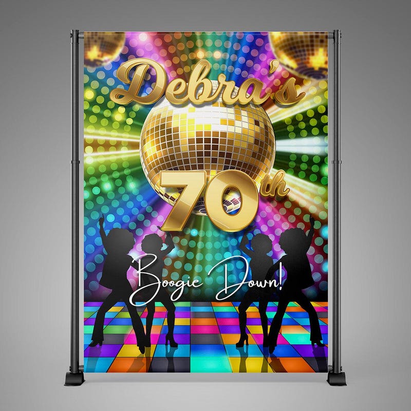 Disco Backdrop - Etsy