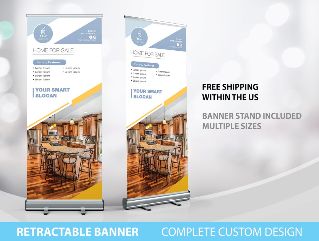 Open House, Real Estate Sign, Welcome Open House Sign, Retractable ...