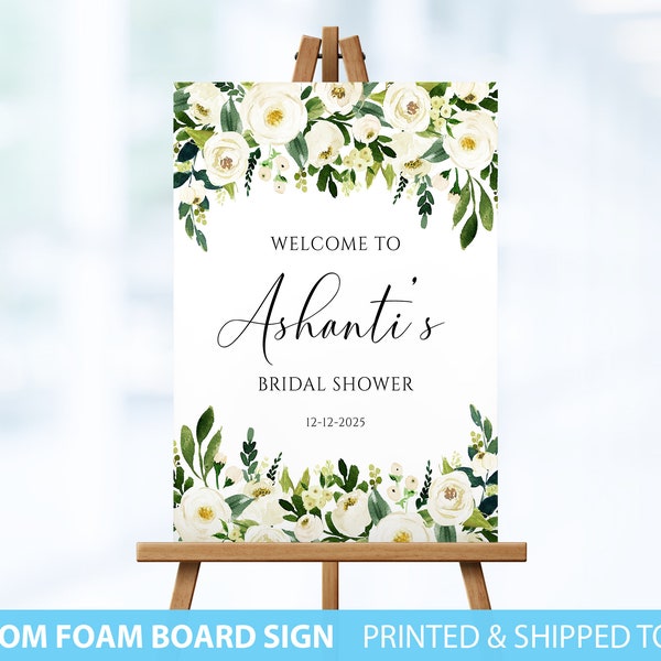 Bridal Shower Welcome Sign on Board - Etsy