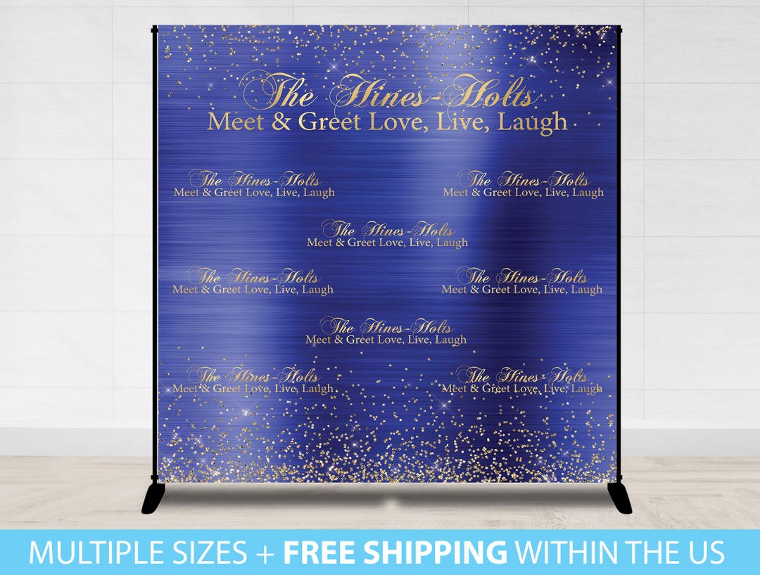 Family Reunion Backdrop, Backdrop Banner Family Reunion, Step & Repeat ...