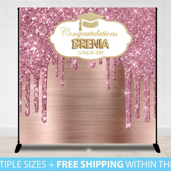 Graduation Backdrop - Etsy