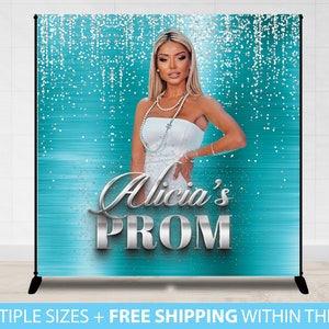 Prom Night, Graduation Prom Backdrop, Photo Prom Send off Backdrop ...