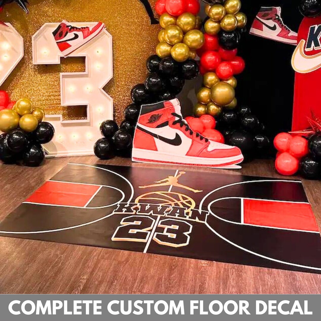 Custom Floor Decal Sticker, Complete Custom Floor Decal, Removable ...