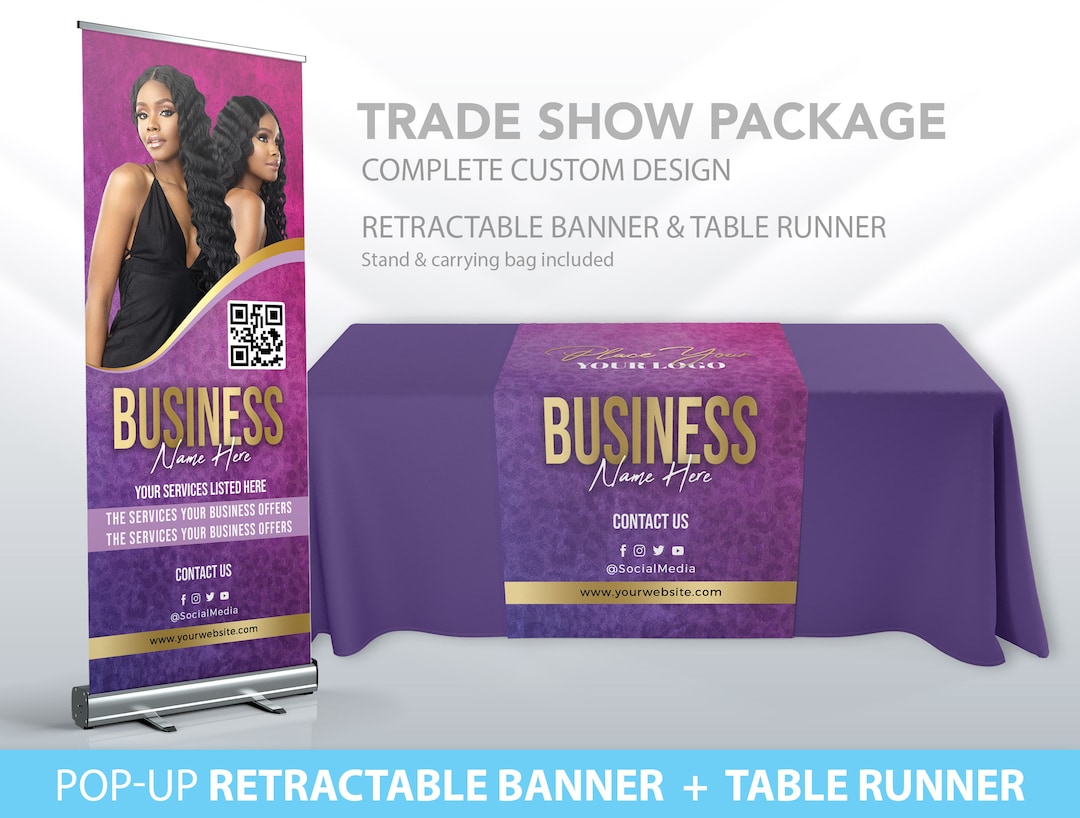 Custom Retractable Banner, Table Runner, Pop up Shop, Pop up Shop ...