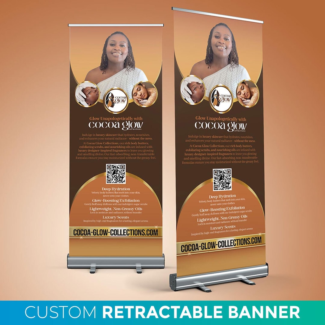 Custom Retractable Banner, Custom Roll Up, Logo Banner, Logo Banner ...