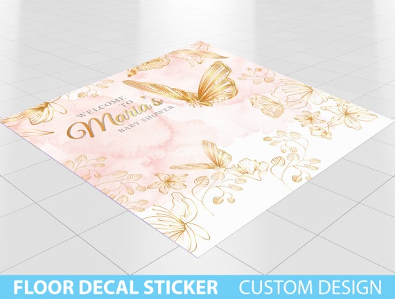 Custom Floor Decal Sticker Removable Sticker Vinyl Floor - Etsy