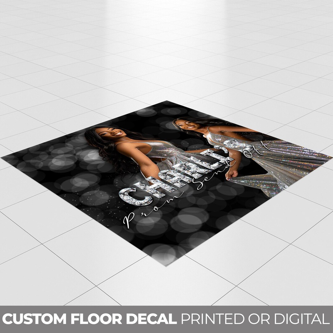 Prom Floor Decal, Magazine Class of 2024 Sign, Prom Send off Night ...
