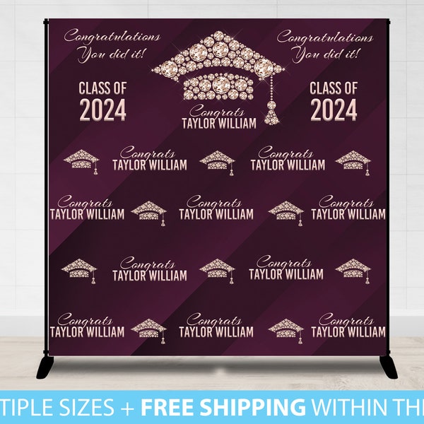 Graduation Photobooth Backdrop - Etsy