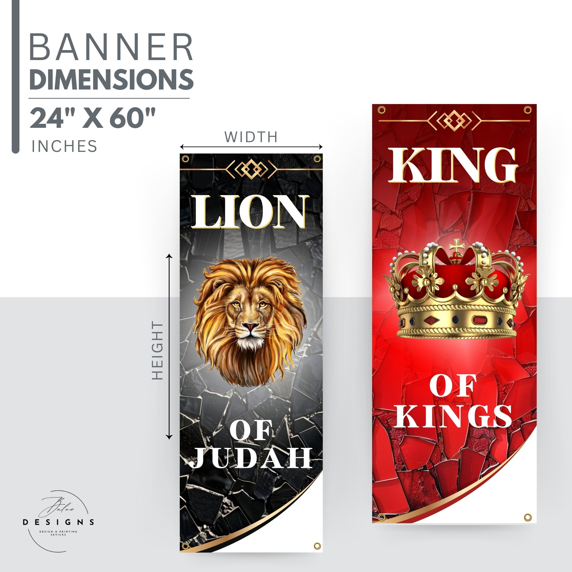 Set of 4 Church Banners, Sanctuary Banners, Mission Worship, Church ...