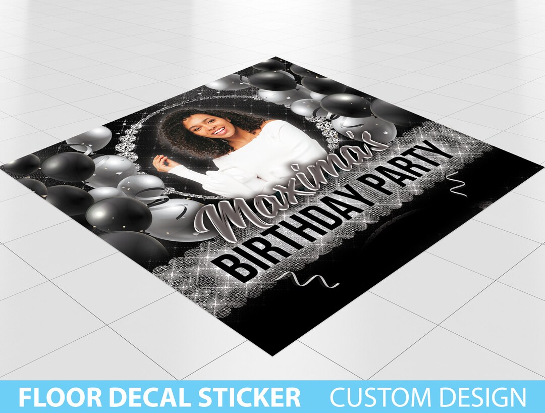 Custom Floor Decal Sticker, Removable Sticker, Vinyl Floor Banner ...