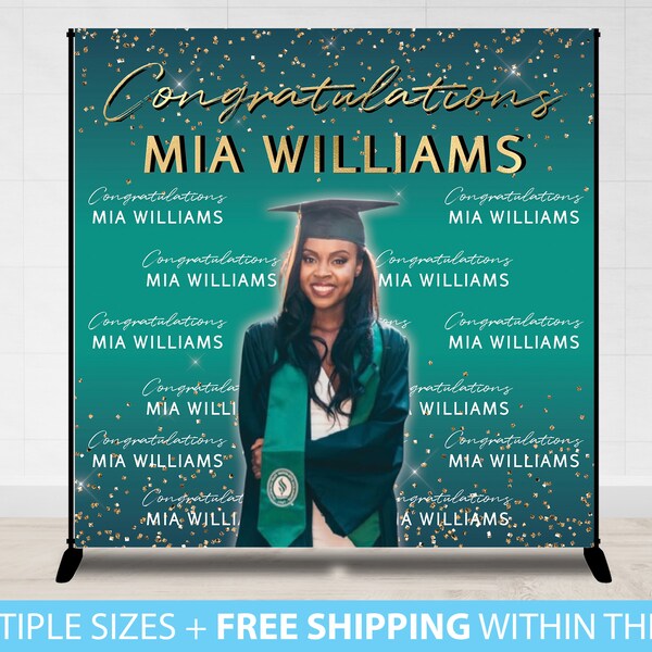 Graduation Step and Repeat - Etsy