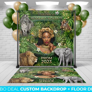 BACKDROP FLOOR DECAL, Prom Custom Backdrop and Matching Floor Decal ...