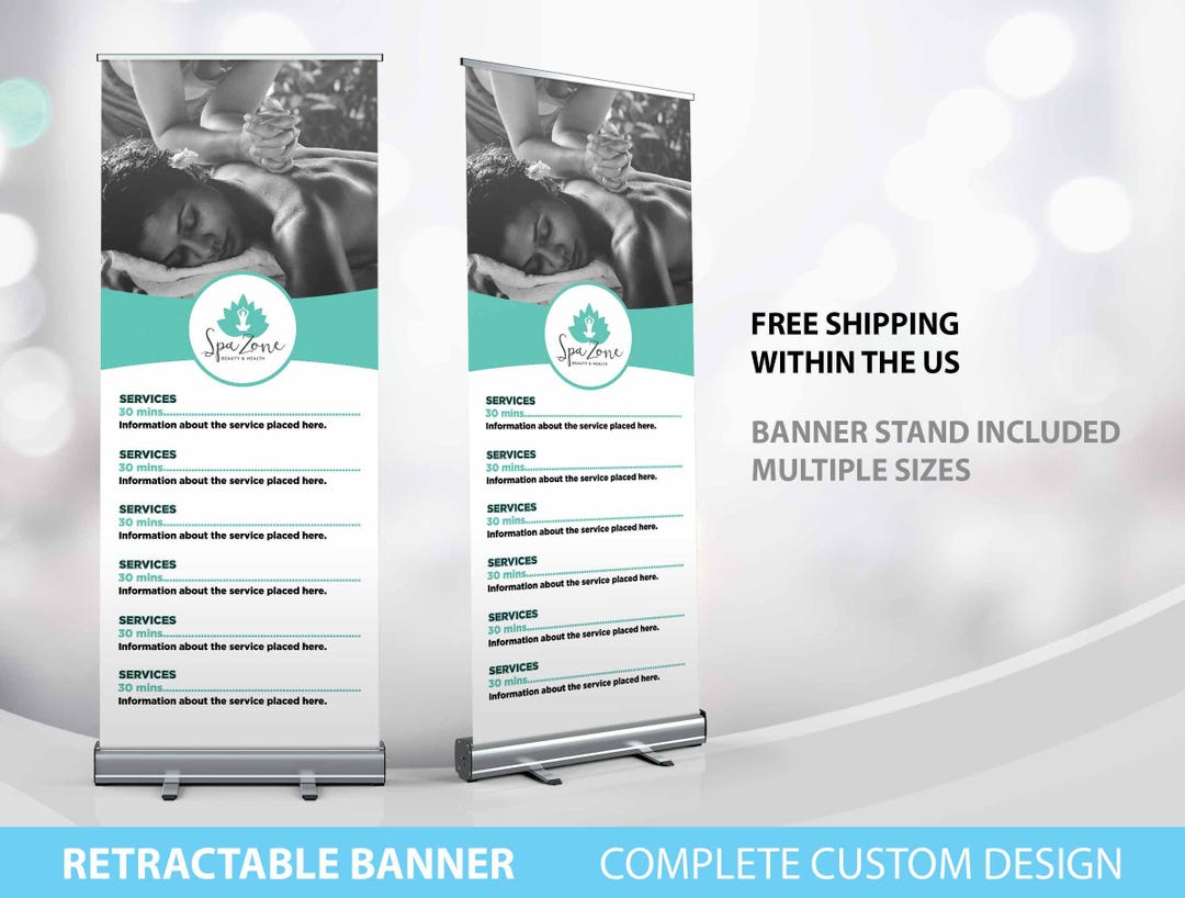 Retractable Banner, Custom Roll up Banner Stand, Pop up Banner Pop up ...