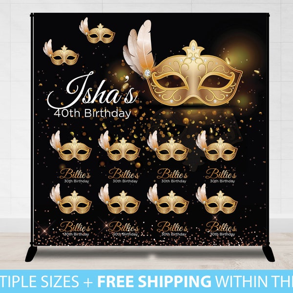 Masquerade Backdrop - Etsy