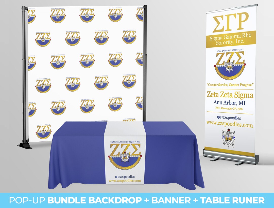 BUSINESS SIGN BUNDLE, Printed Business Signs Banner, Fraternity and ...