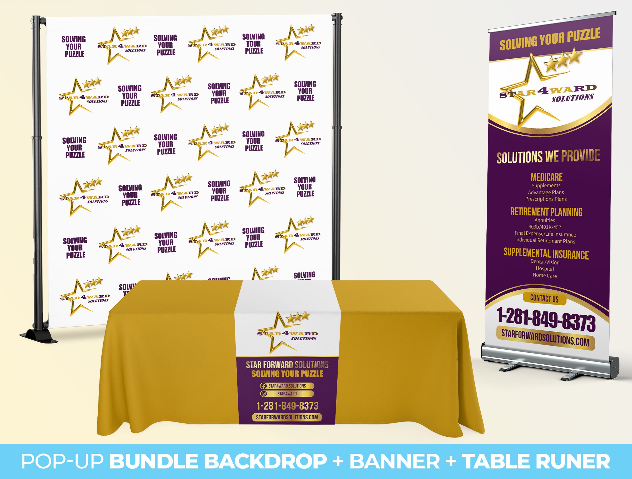 Real Estate Marketing Bundle, Black and Gold Set, Realtor Photo ...