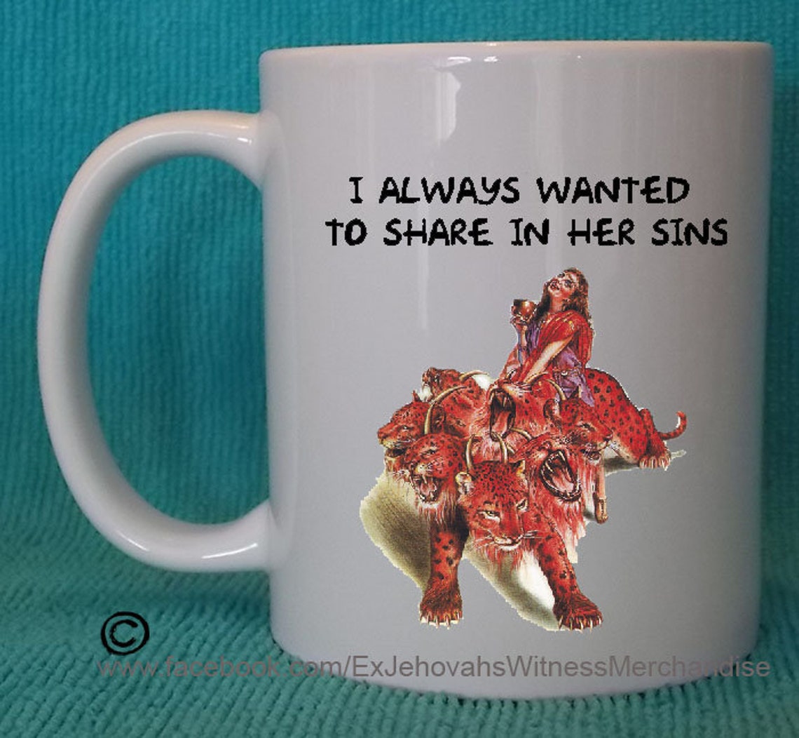 Funny Babylon the Great Revelation Book Mugs Ex-jw, APOSTATE Mugs, Ex ...