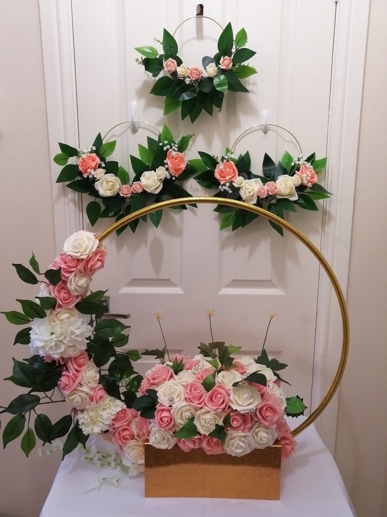 Hula Hoop Centerpiece Wedding Table Display Wedding | Etsy Hula Hoop Centerpiece Wedding Table Display Wedding | Etsy