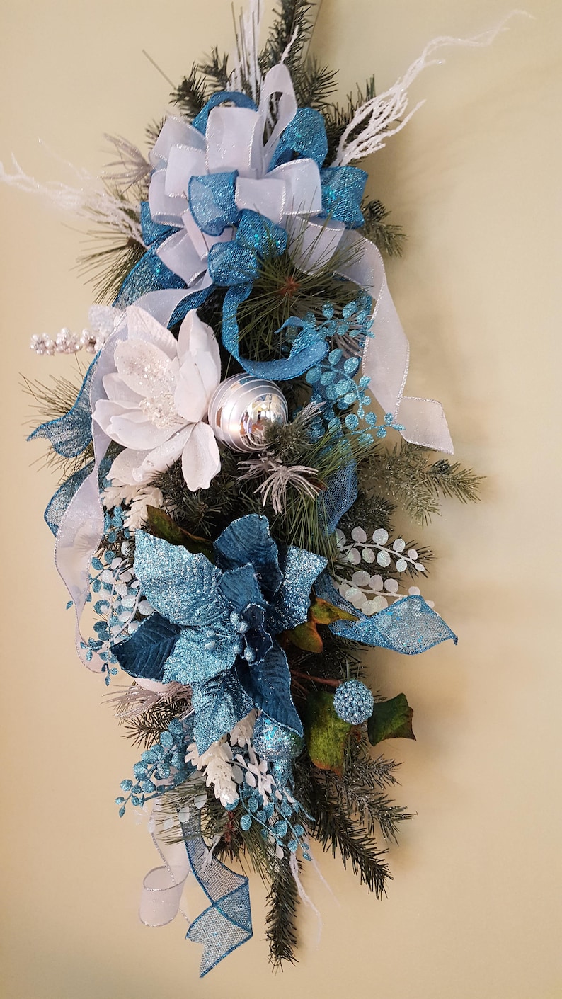 Christmas Swag Holiday Swag Christmas Door Swag Christmas - Etsy