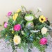 Spring and Summer Flower Arrangement, Frog Centerpiece, Frog Decor ...