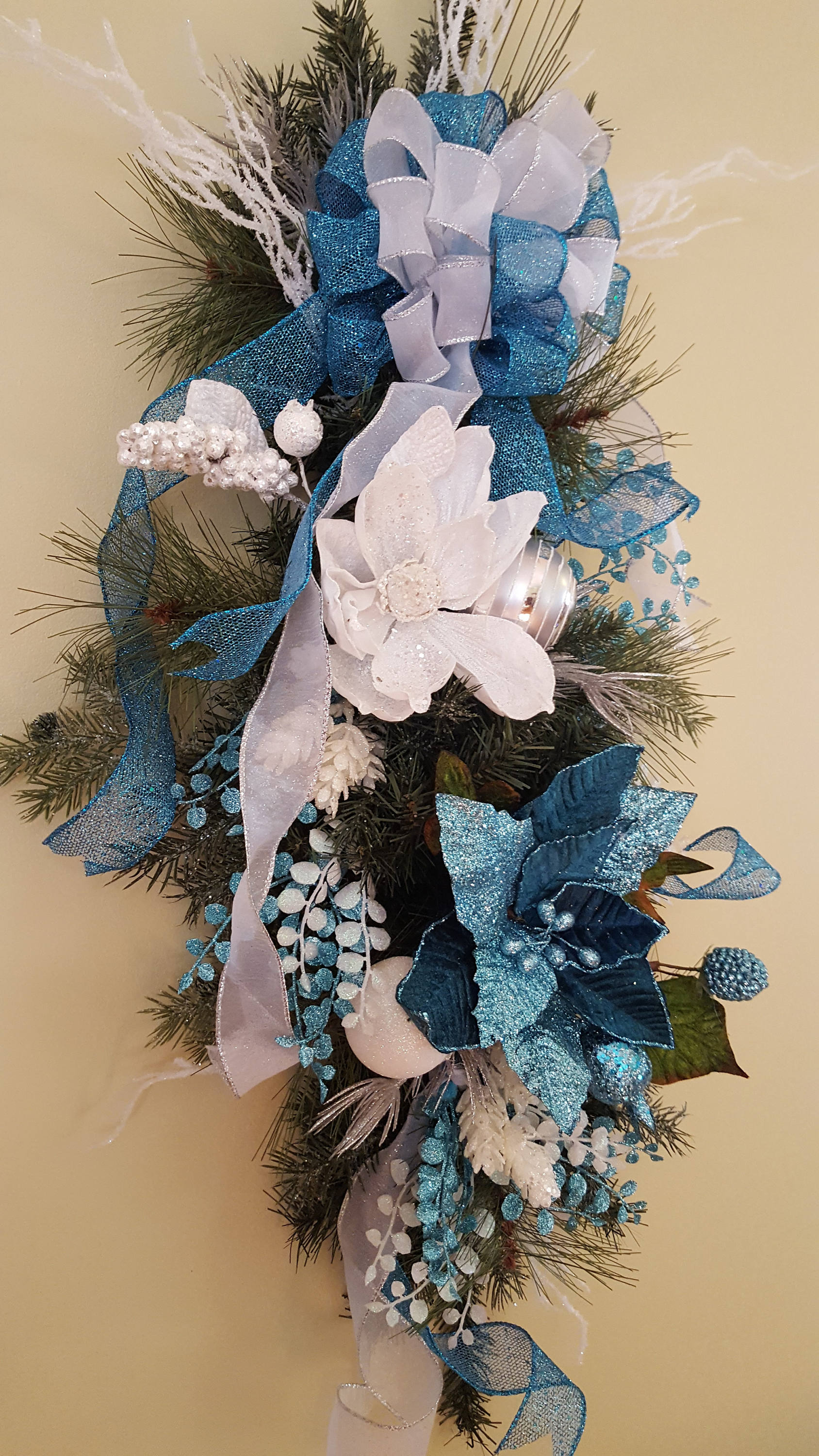 Christmas Swag Holiday Swag Christmas Door Swag Christmas - Etsy